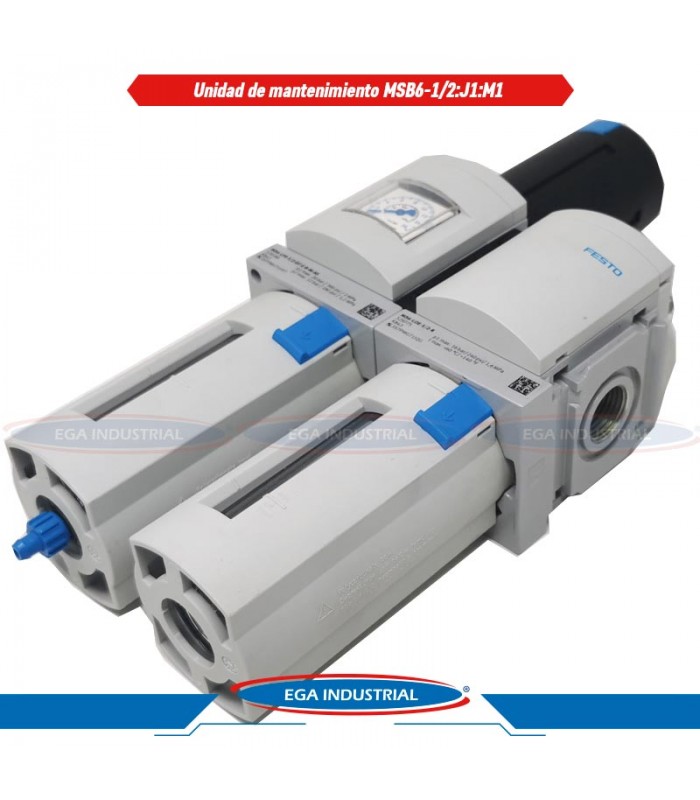 Unidad de mantenimiento MSB6-1/2:J1:M1, 530244 FESTO