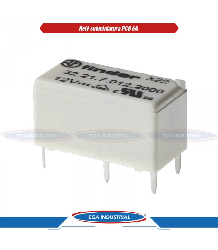 Relé subminiatura PCB 6A 322170242000 FINDER