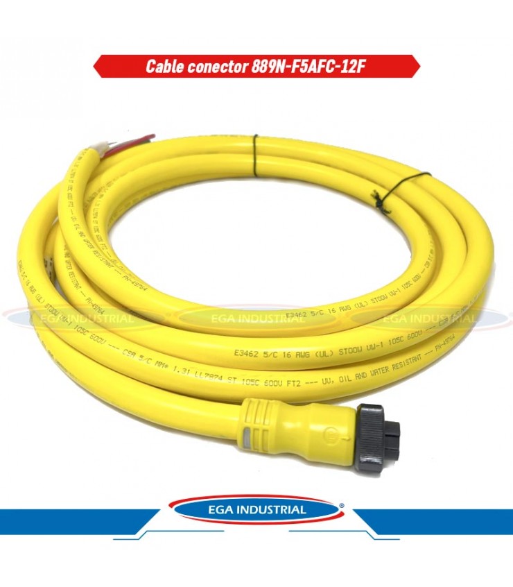 Cable conector 889N-F5AFC-12F ALLEN BRADLEY