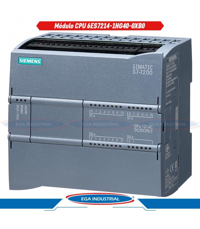 Módulo CPU 6ES7214-1HG40-0XB0 SIEMENS