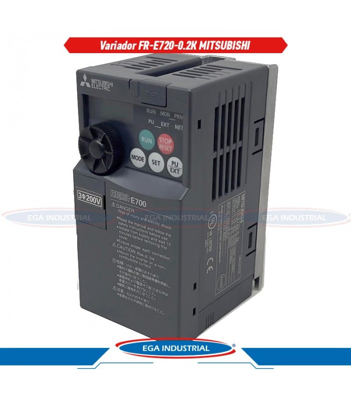 Variador FR-E720-0.2K MITSUBISHI