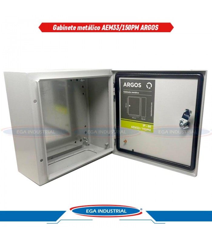 Gabinete Argos Gabinete Metalico Con Placa De Montaje De 400 X 300 X