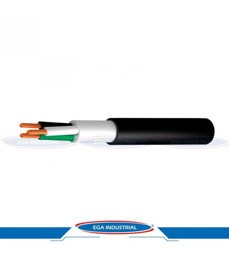Cable de uso rudo 3x8AWG 1203080 ARGOS