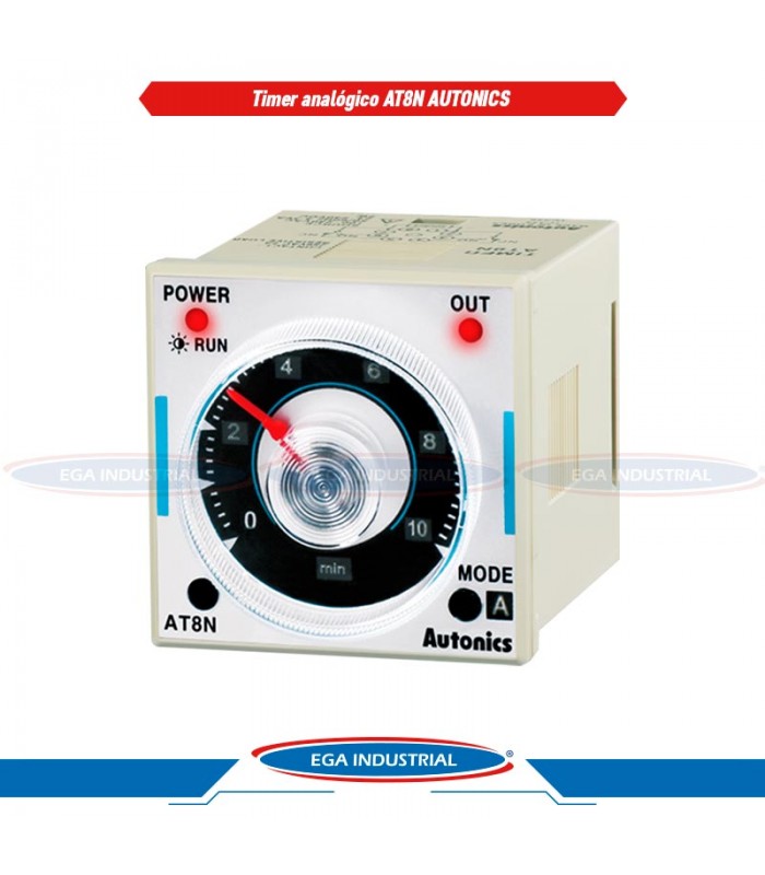 Timer analógico AT8N AUTONICS