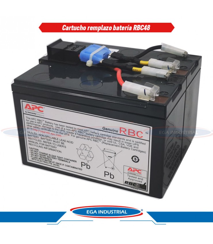 Batería RBC48 APC