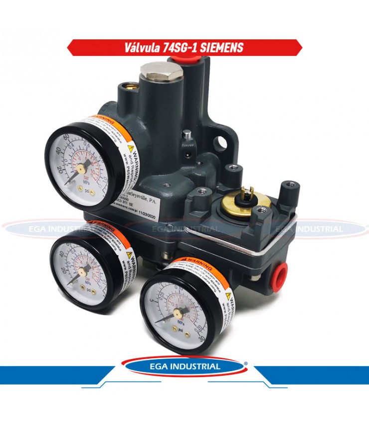 Válvula posicionadora 1/4" 74SG-1 SIEMENS