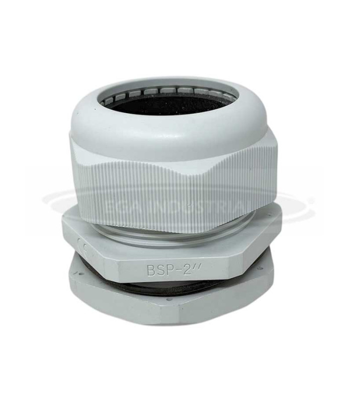 Conector glándula de plástico para cable BSP-2"