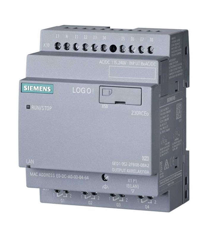SIEMENS LOGO! 6ED1052-2FB08-0BA2 | Distribuidor Autorizado