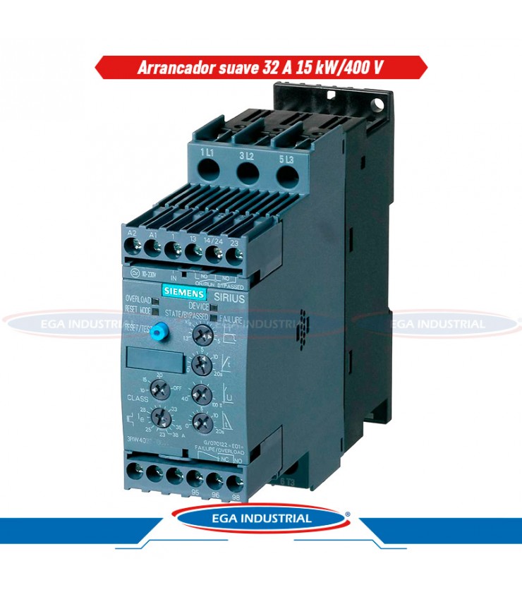 Arrancador suave 3RW4027-1BB14 SIEMENS