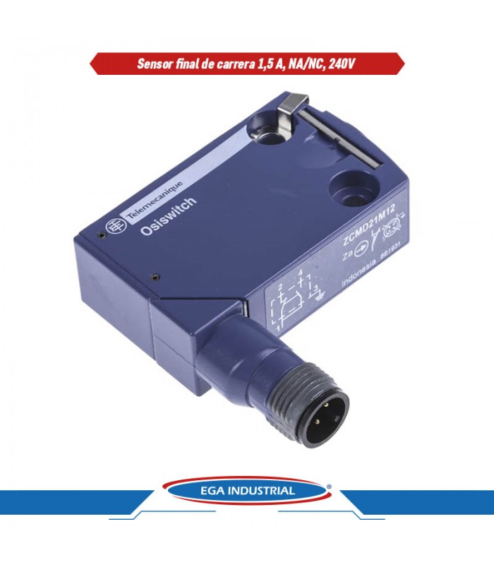 Cuerpo interruptor de limite ZCMD21M12 TELEMECANIQUE